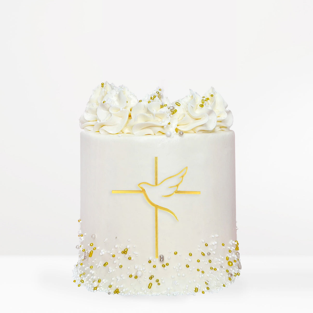 Cake Topper Cruz paloma Acrílico – topperland